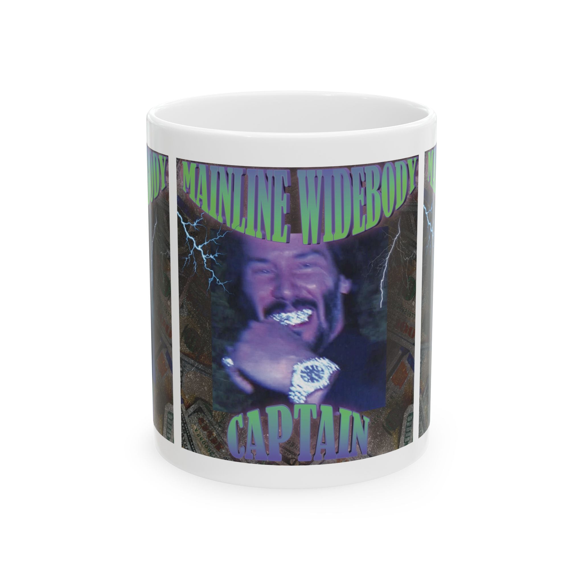 Mainline Widebody Captain Ceramic Mug – Cloud 9 Giveaways